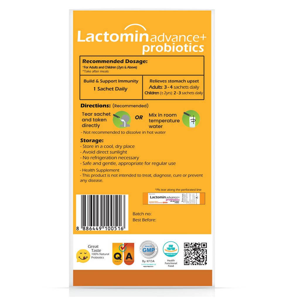 Lactomin advance + Probiotics — Bio Health Link