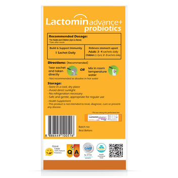 Lactomin advance + Probiotics — Bio Health Link